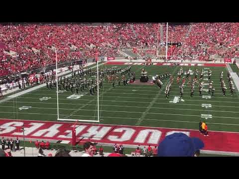 Ohio State Marching Band 2022 vs Arkansas State halftime show - YouTube