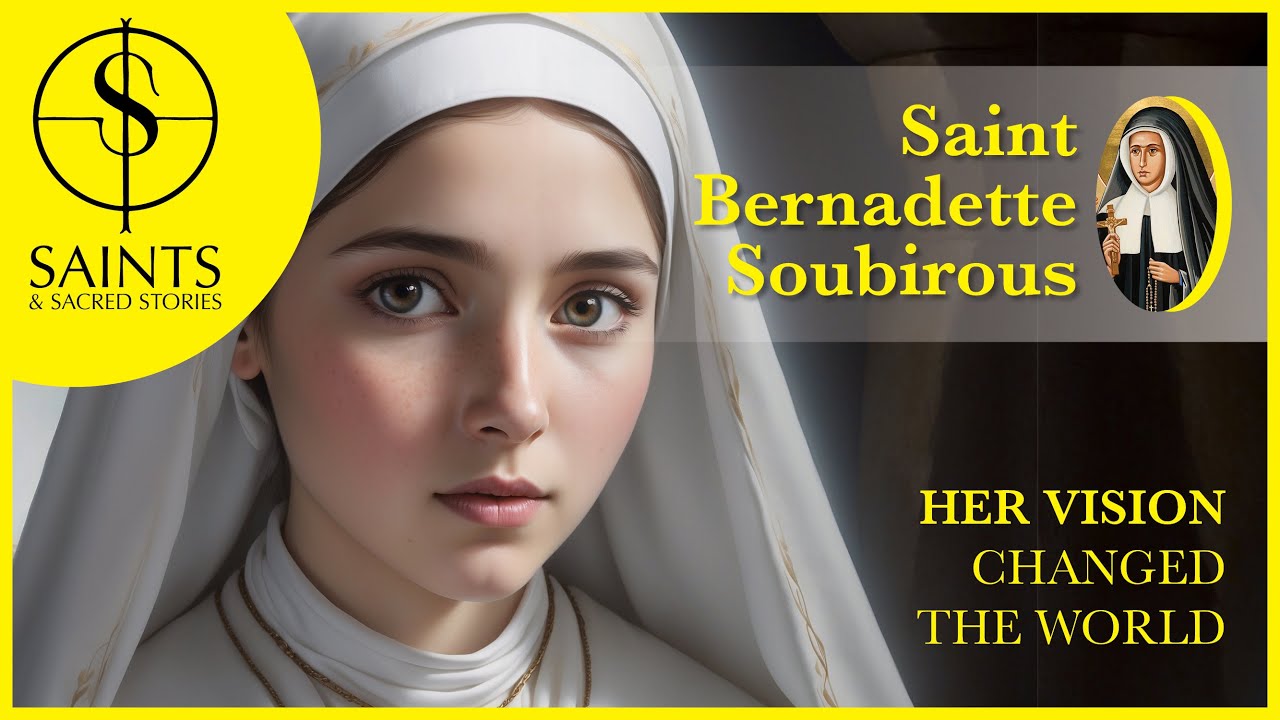️ Saint Bernadette & Our Lady of Lourdes: Miracles, Healing, and Hope 🌹 ...