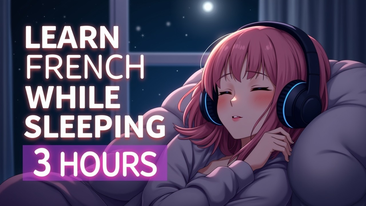Learn French While Sleeping 3 Hours - Learn ALL Basic Phrases - YouTube