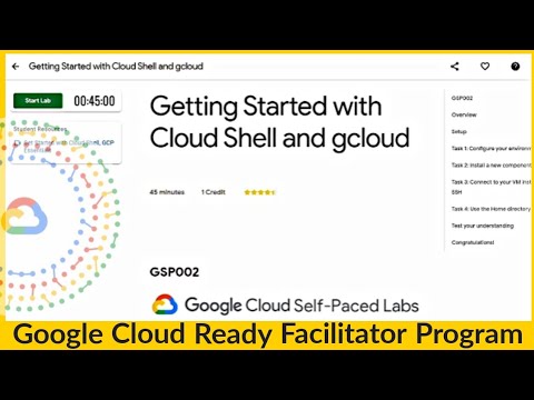Qwiklabs: Getting Started with Cloud Shell and gcloud | GSP002 | Google Cloud | # ...