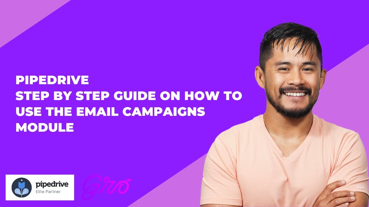 Pipedrive Step By Step Guide On How To Use The Email Campaigns Module Youtube