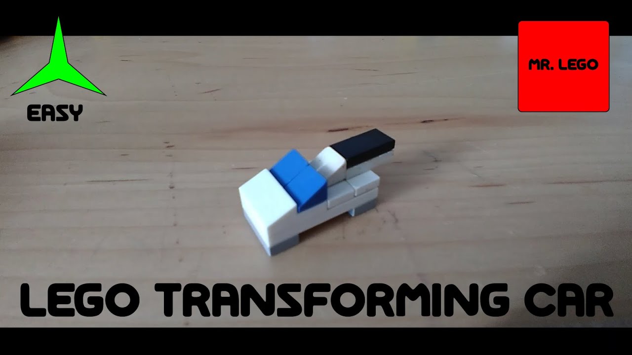 How To Make Mini Lego Transforming Car | Mr. Lego | YouTube | - YouTube