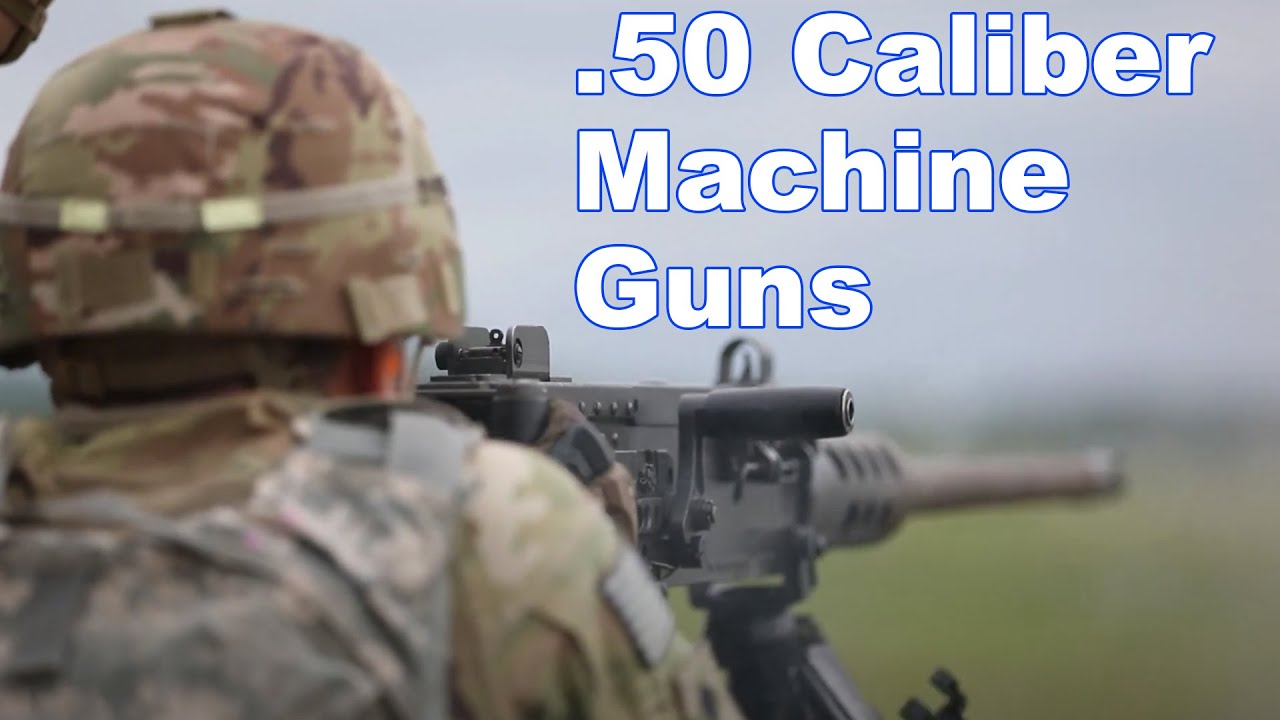 5 Minutes Of M2 .50 Caliber Machine Guns - YouTube