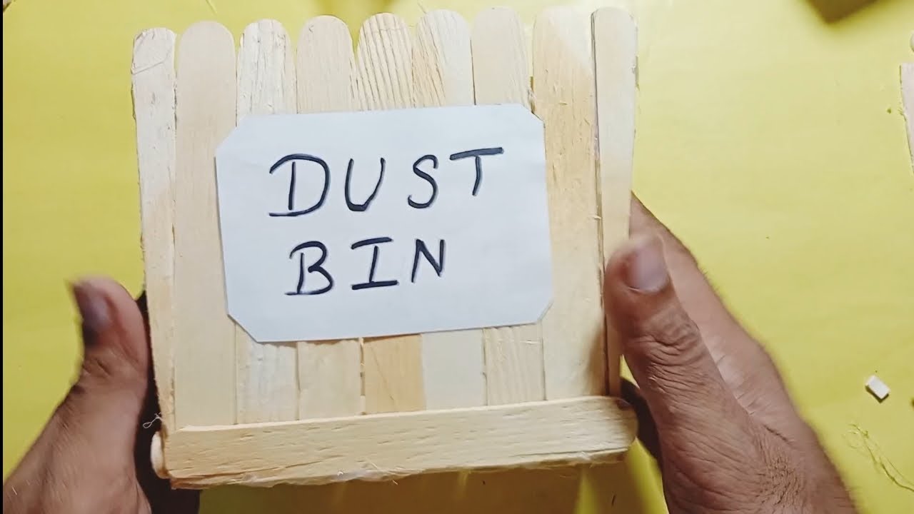 Making a Dustbin... - YouTube