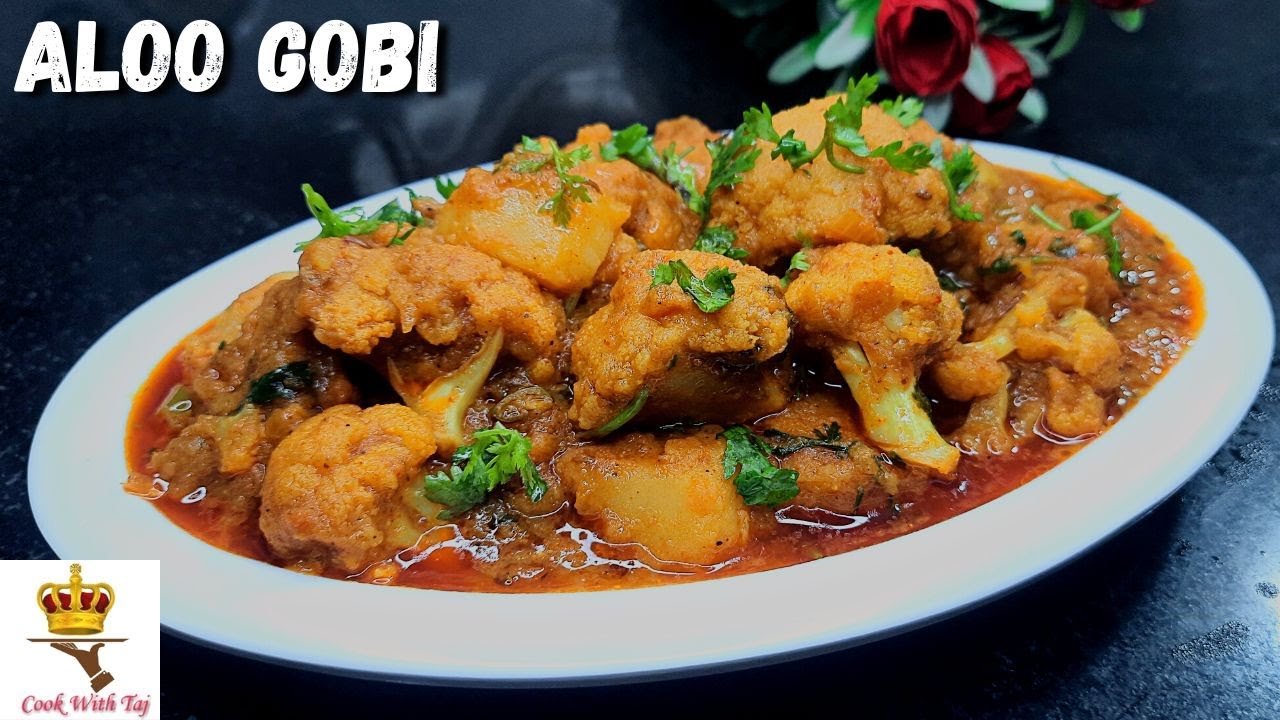 Aloo Phool Gobhi Ki Sabji | Potato Cauliflower Recipe | Restaurant ...