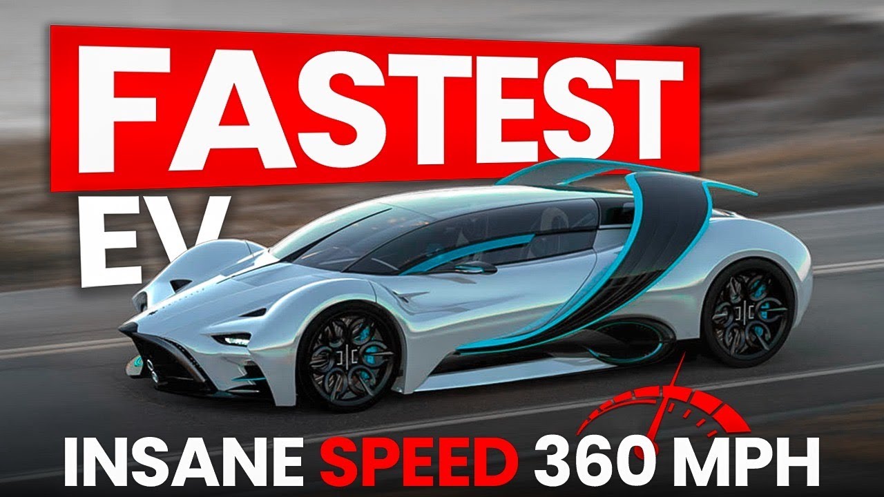 Top Fastest Electric Vehicles (EV) - Top Fastest Electric Cars - YouTube