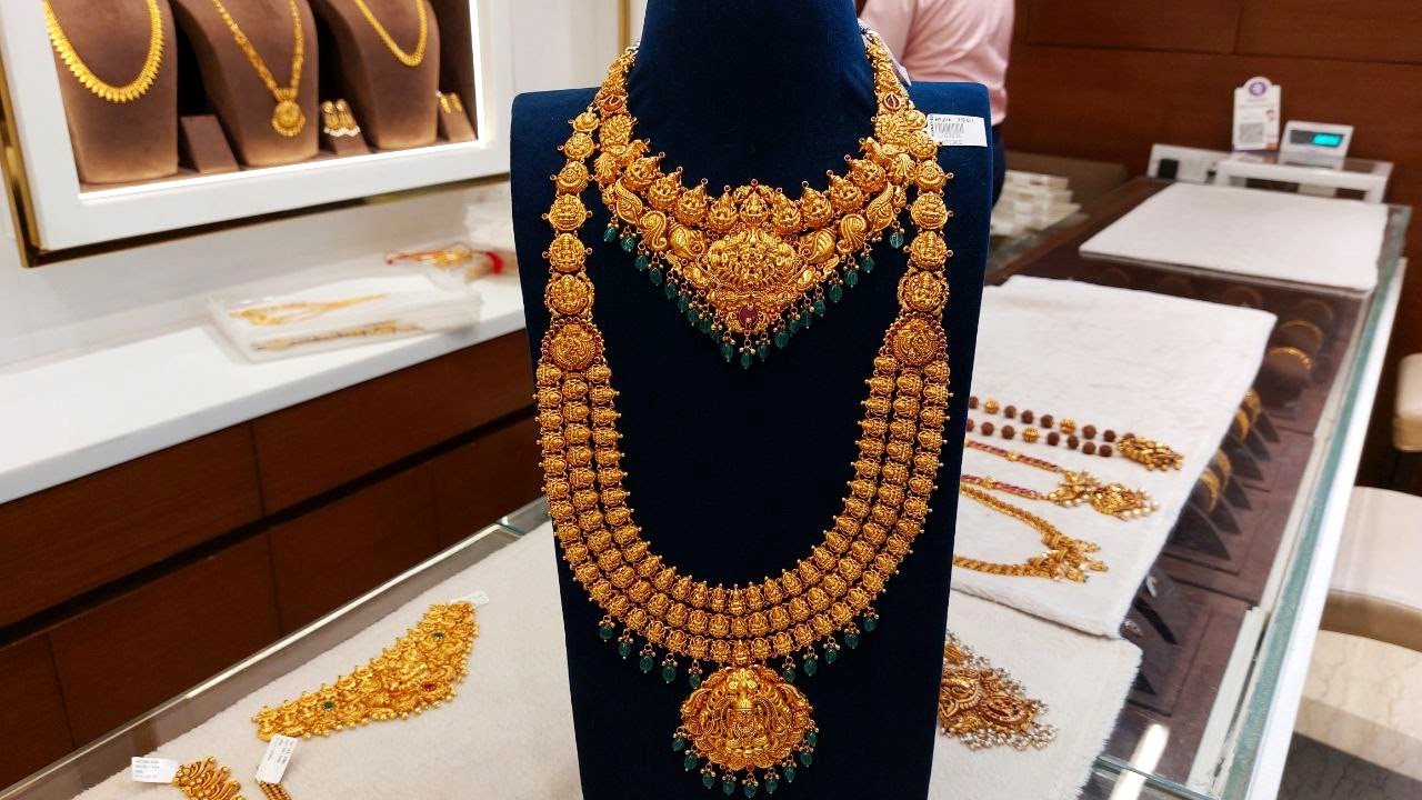Bangalore light weight bridal pure gold jewellery & silver jewellery ...