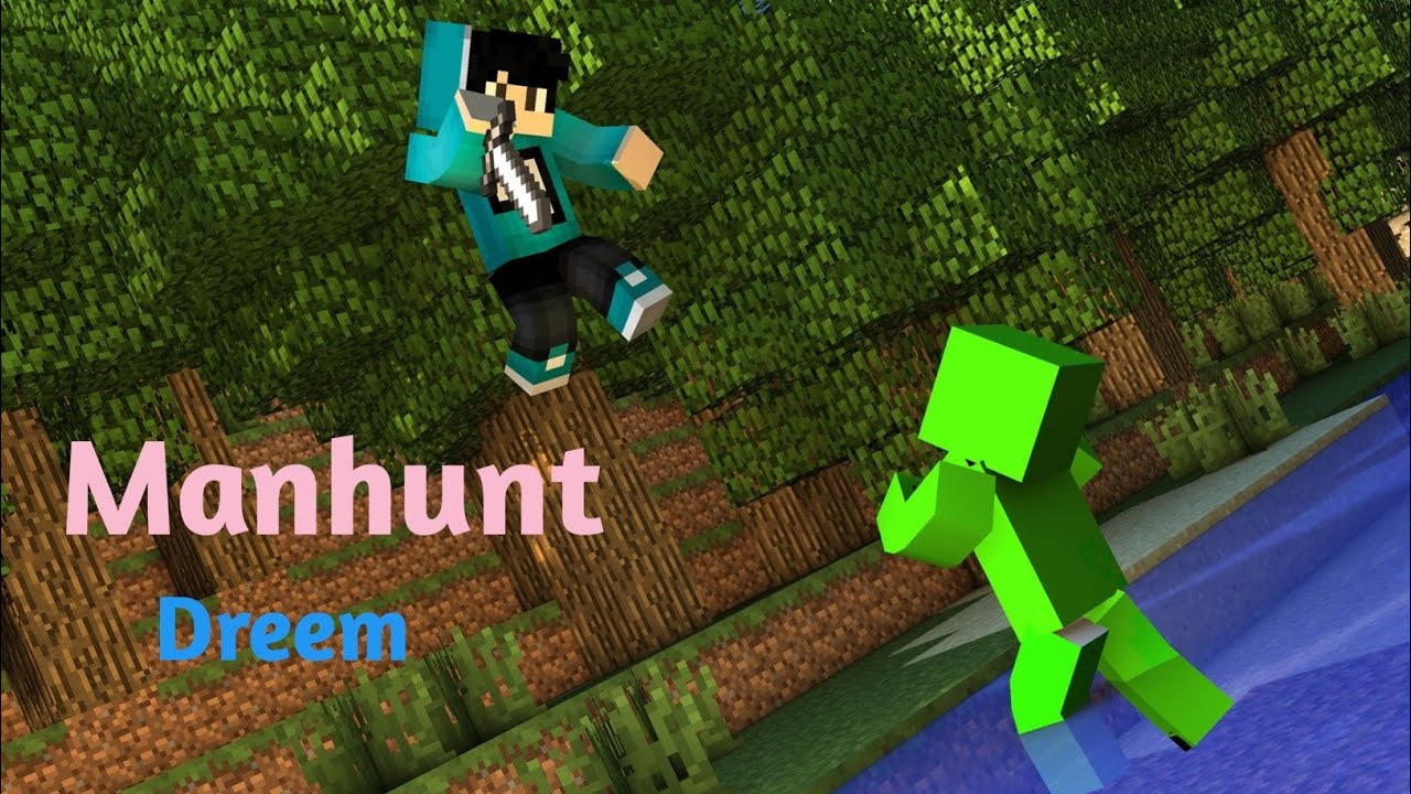 Minecraft Manhunt Dream // Minecraft Manhunt 1v4 - YouTube