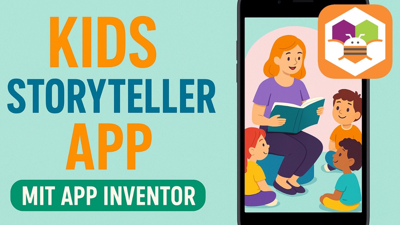 Kids Story Teller App In MIT App Inventor | Demo - YouTube