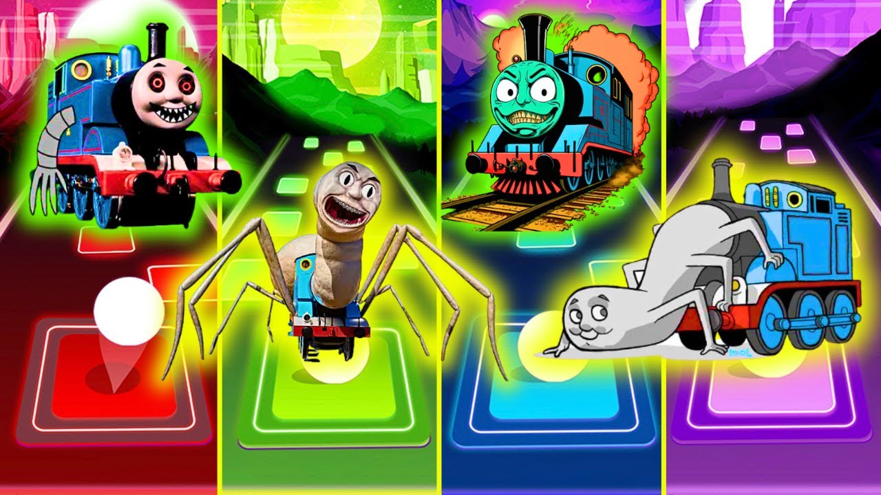 Coffin Dance Thomas The Train vs Spider Thomas vs Evil Thomas vs Spider ...