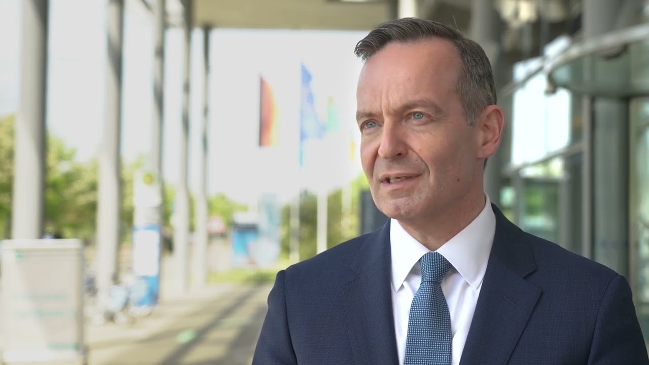 German Minister for Digital and Transport Volker Wissing - YouTube
