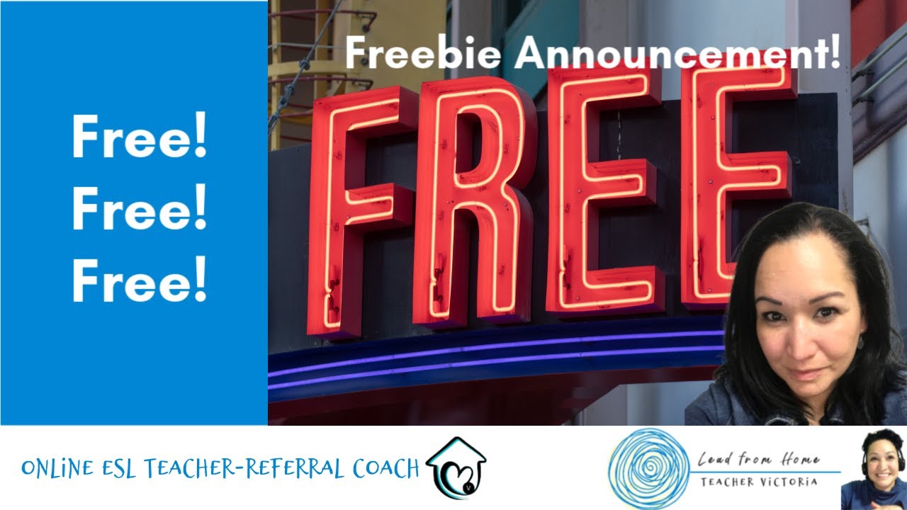 Announcement: Freebies for the next 8 Weeks! - YouTube