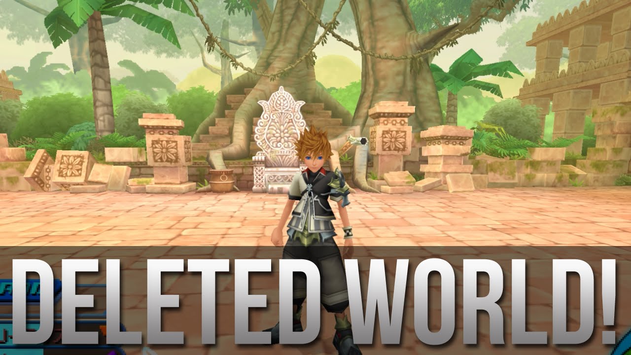 Kingdom Hearts - Jungle Book World GAMEPLAY - Deleted World! - YouTube