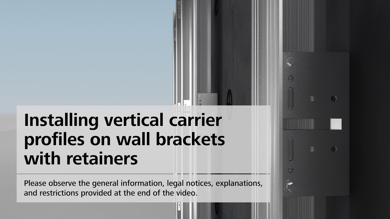 Rainscreen cladding facade sub-construction - Installing vertical ...