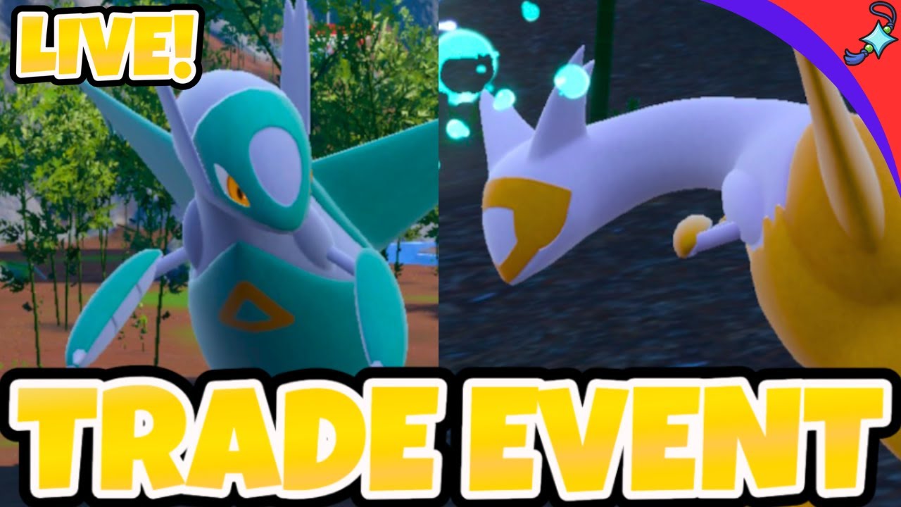 🔴LIVE! FREE Shiny Latias and Latios Giveaway in Pokemon Scarlet ...