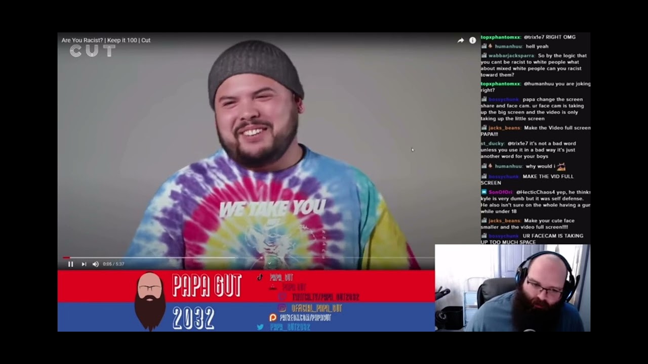 Papa Gut is Racist Confirmed!!! - YouTube