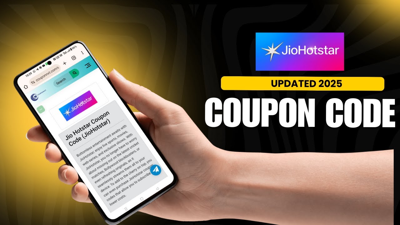 Jio Hotstar Coupon Code 2025 | Jiohotstar Offer Today #jiohotstar # ...