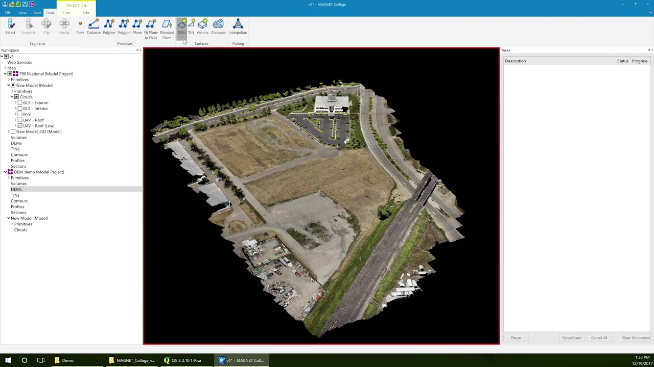 Topcon Training - MAGNET Collage - Working with DEMs - YouTube