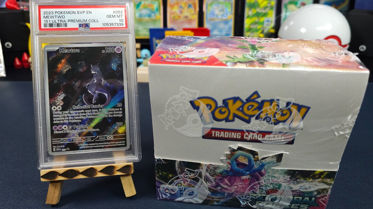 Lunch Break: Temporal Forces Booster Box + PSA 10 Mewtwo Pack Battle ...