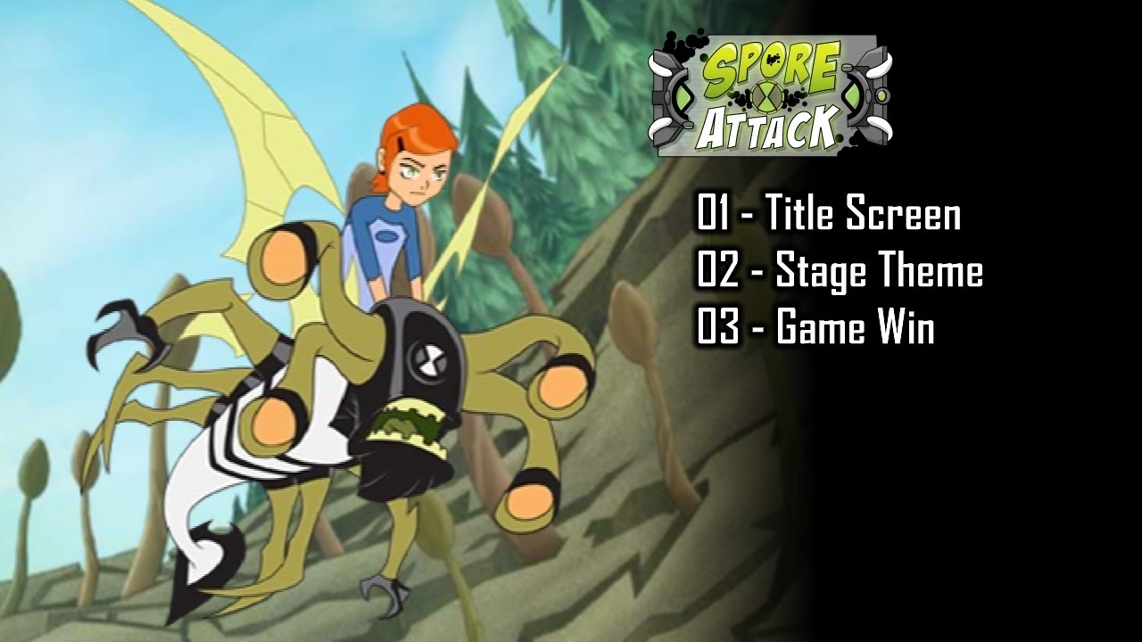 Ben 10 - Spore Attack (Flash Game Soundtrack) - YouTube