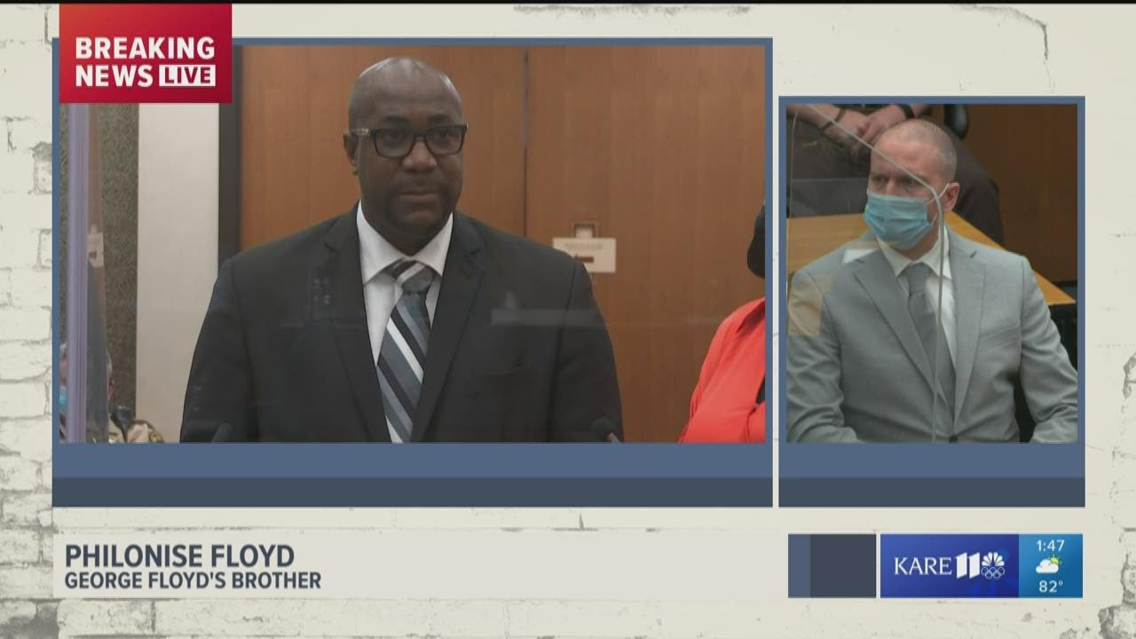 George Floyd's brother Philonise Floyd insists 'George's life mattered ...