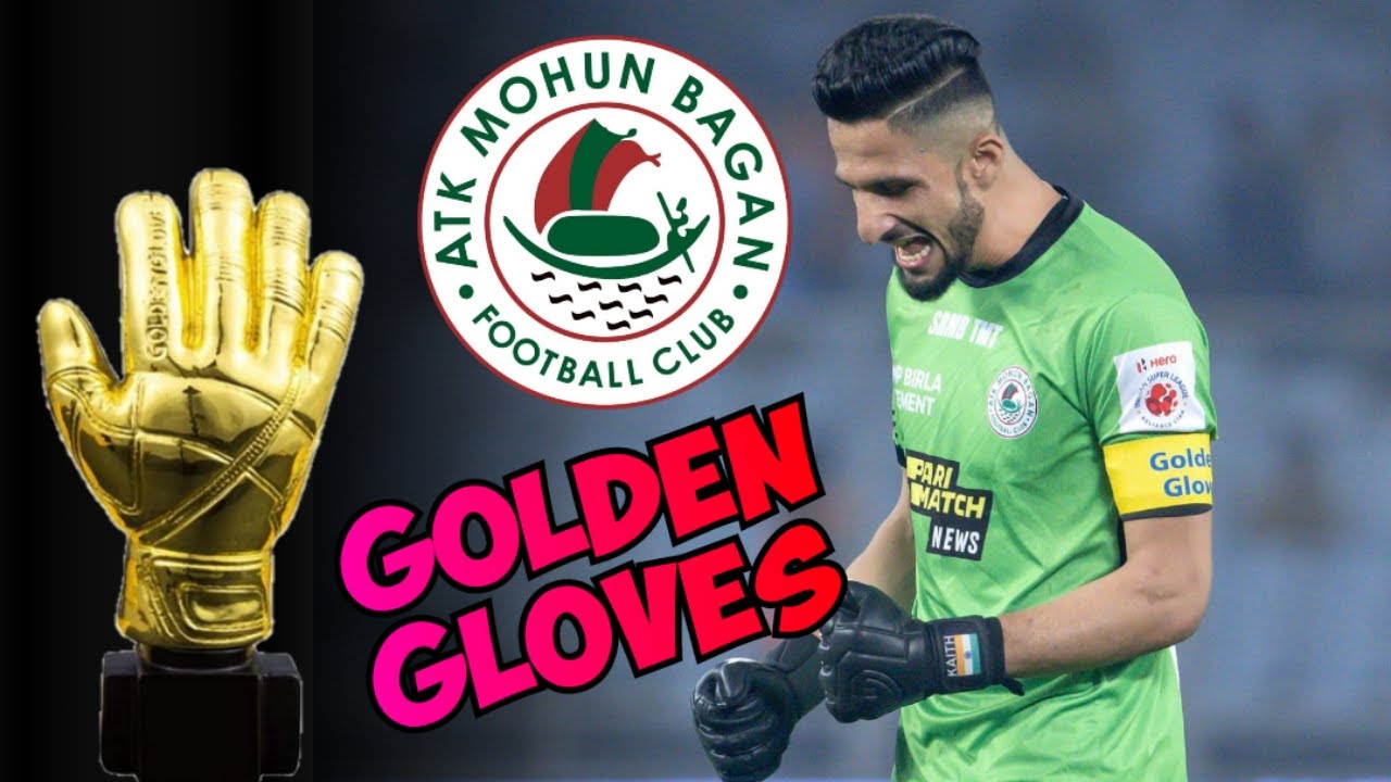 Vishal Kaith Best Goalkeeper Of The Season😍Golden Gloves Award ️ISL ...