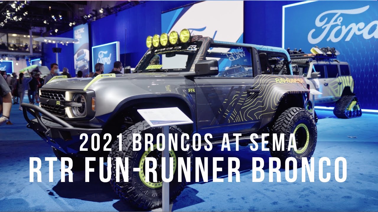 "FUNNEST" Bronco Ever?! | 2021 Ford Bronco RTR Fun-Runner Walk-Around ...