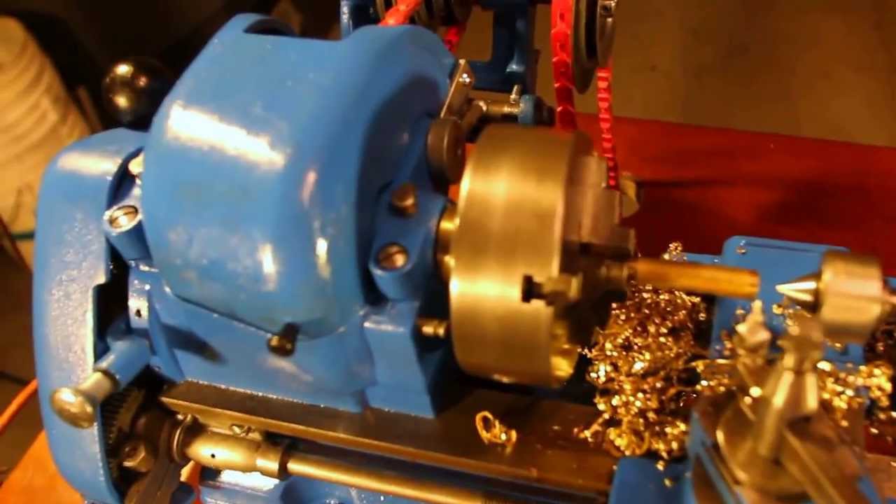 Restored Atlas / Craftsman Metal Lathe 618 - YouTube