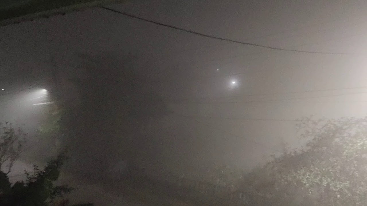 Heavy Morning Fog in Lucknow on Republic Day - YouTube
