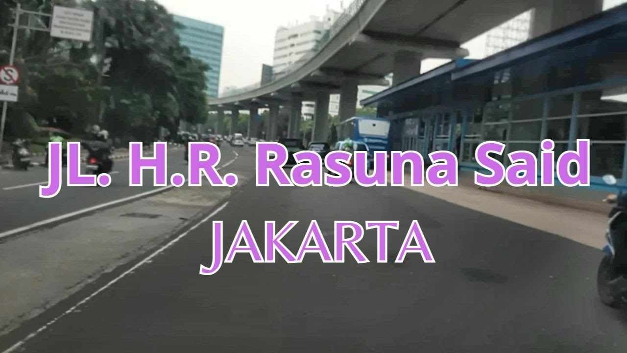 Gelombang di Jl H R Rasuna Said Jakarta - YouTube