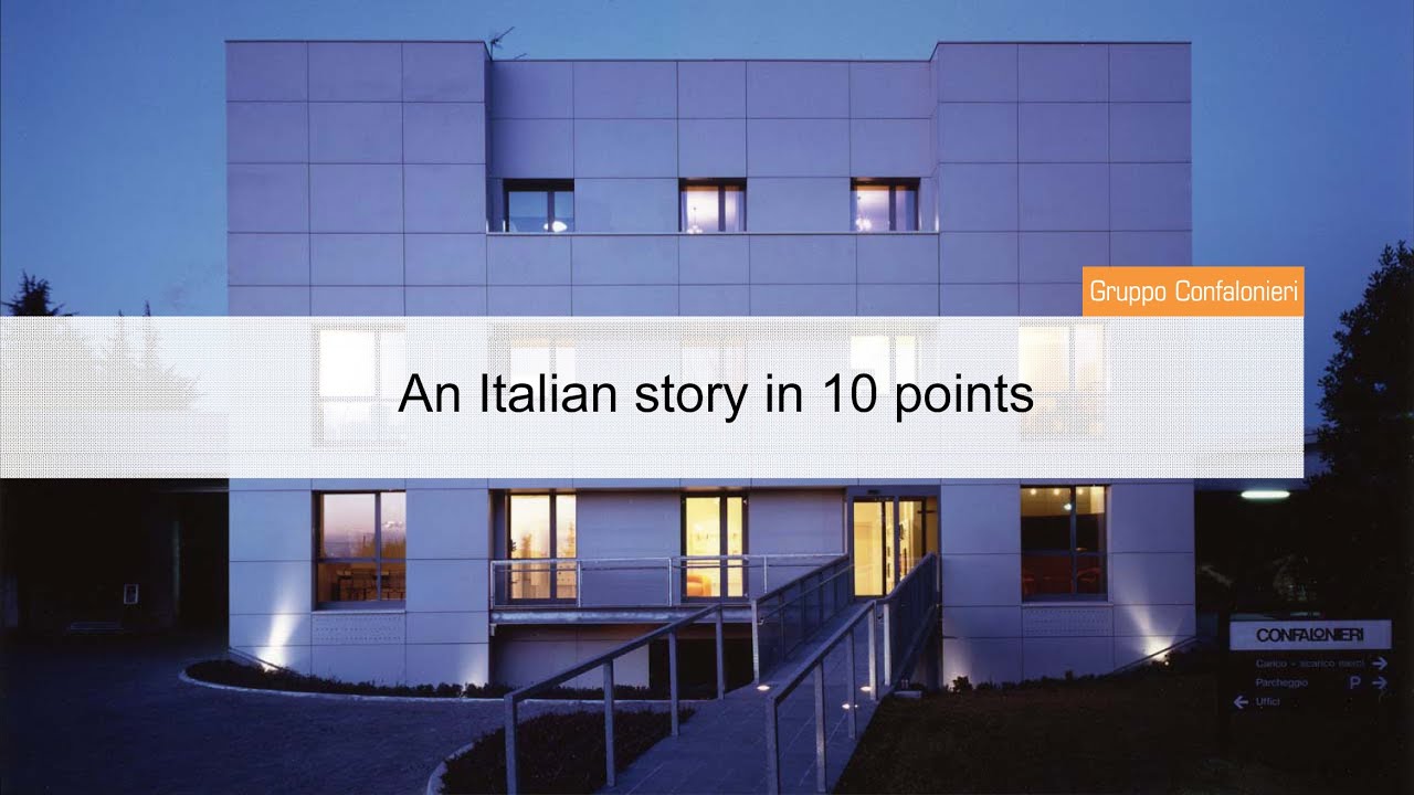 Gruppo Confalonieri Presentation - YouTube