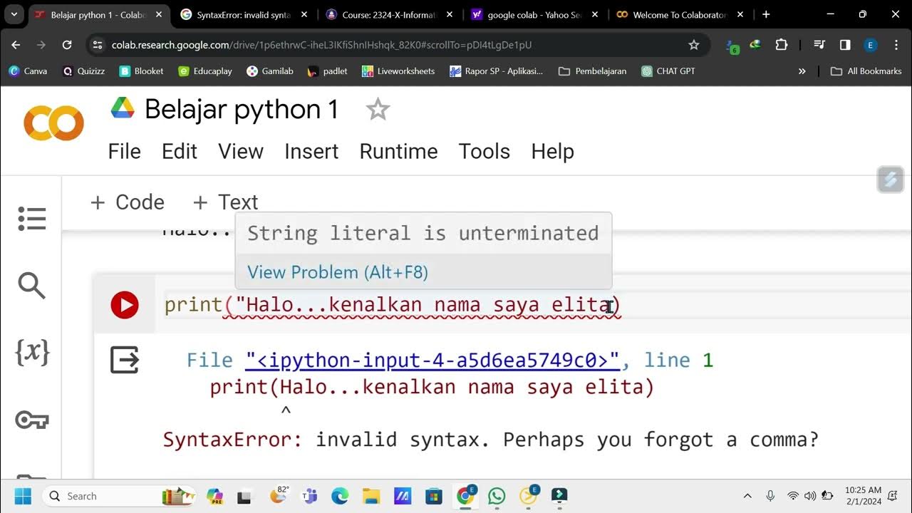 analisis data belajar python 1 - YouTube