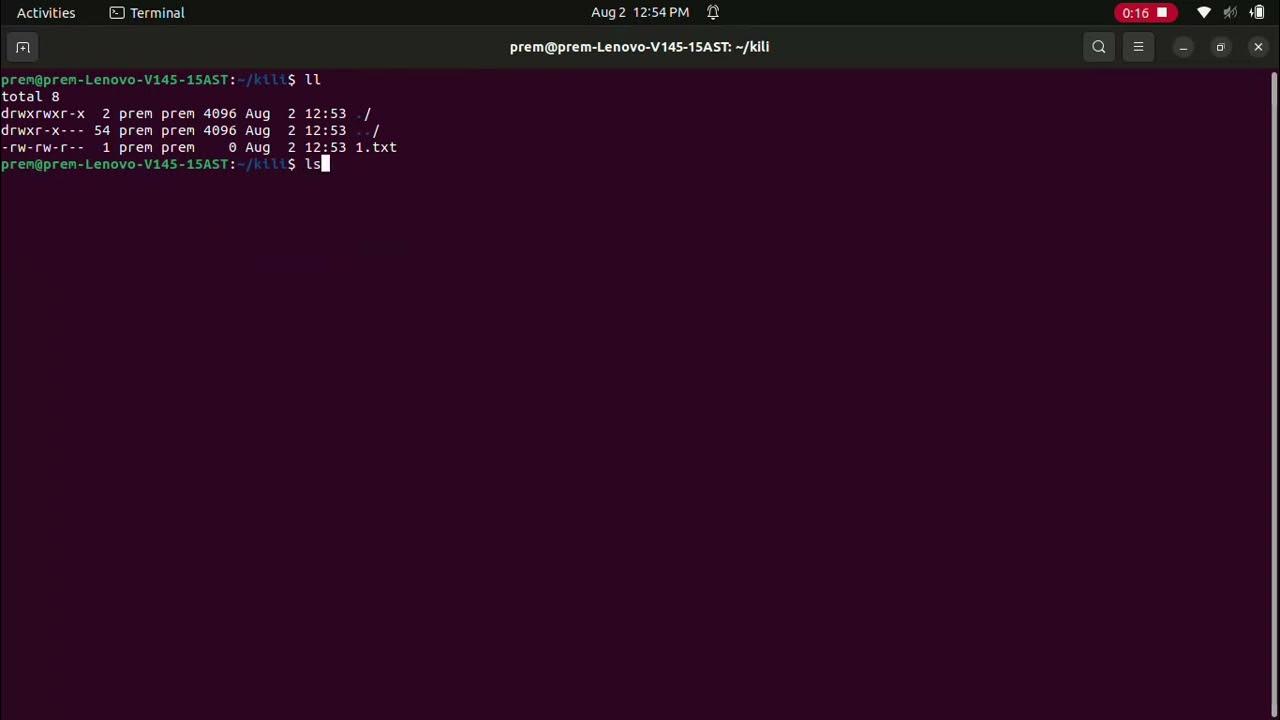 Linux Commands Tutorial: ls, cd, ll | Short Video - YouTube