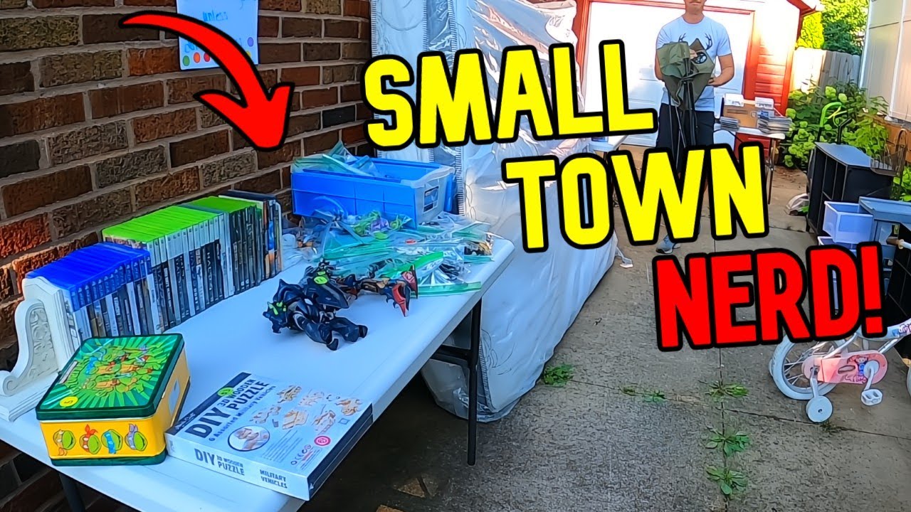NERD BUYS ENTIRE COLLECTION AT GARAGE SALE! - YouTube