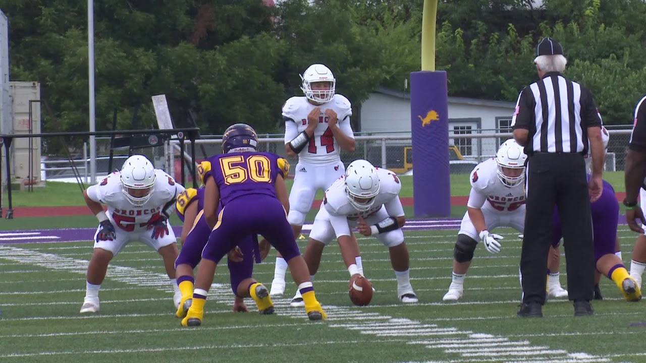 2016 Sonora Broncos vs Ozona Lions Highlights - YouTube