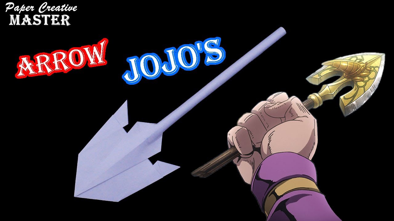 How to make an arrow out of Jojo - YouTube