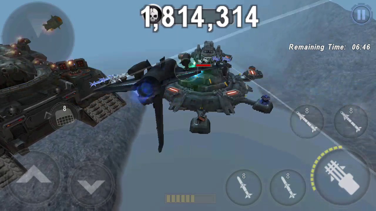 First gunship battle - YouTube