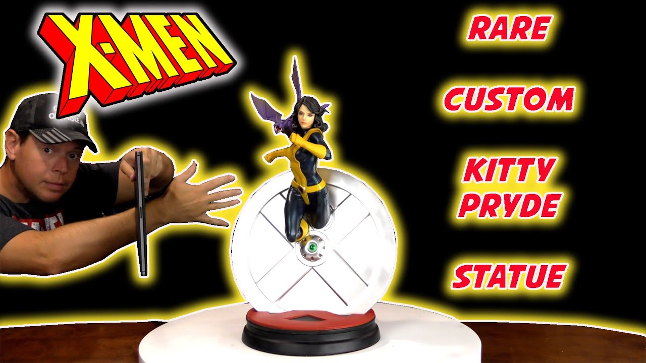 Custom X-MEN STATUE REVIEW: KITTY PRYDE/SHADOWCAT - YouTube