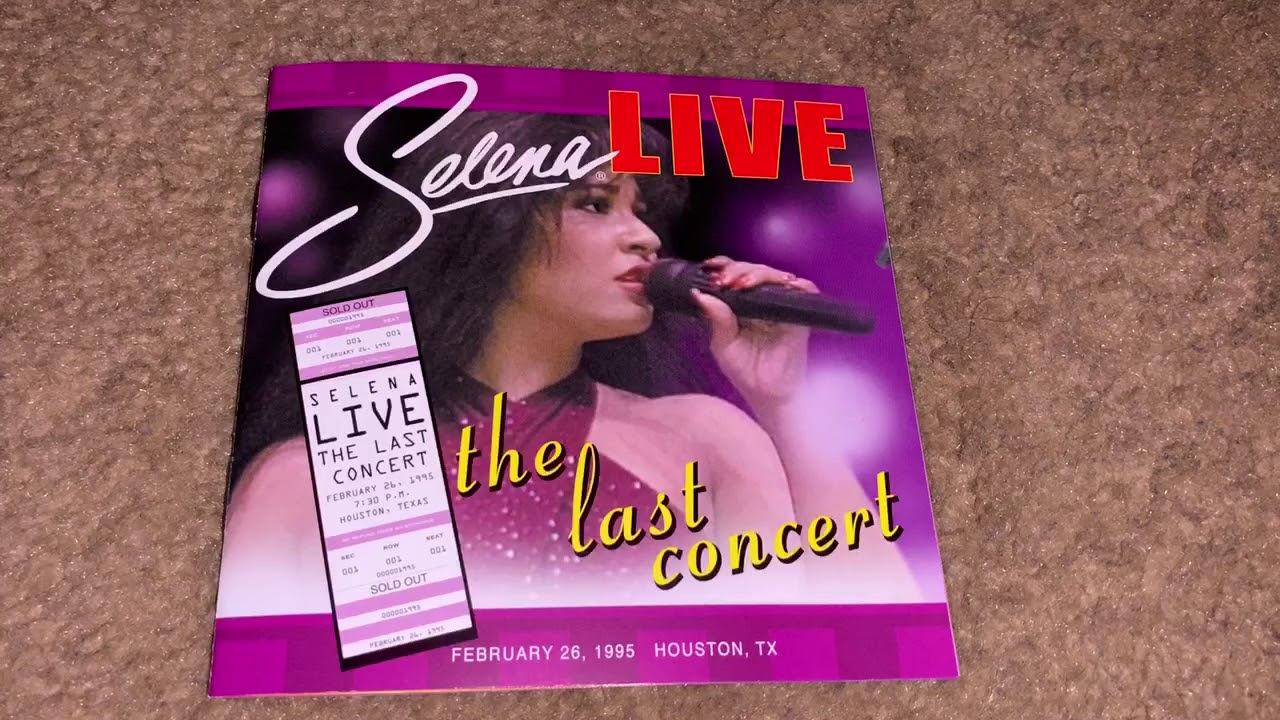 Unboxing Selena - Live: The Last Concert (reissue) - YouTube