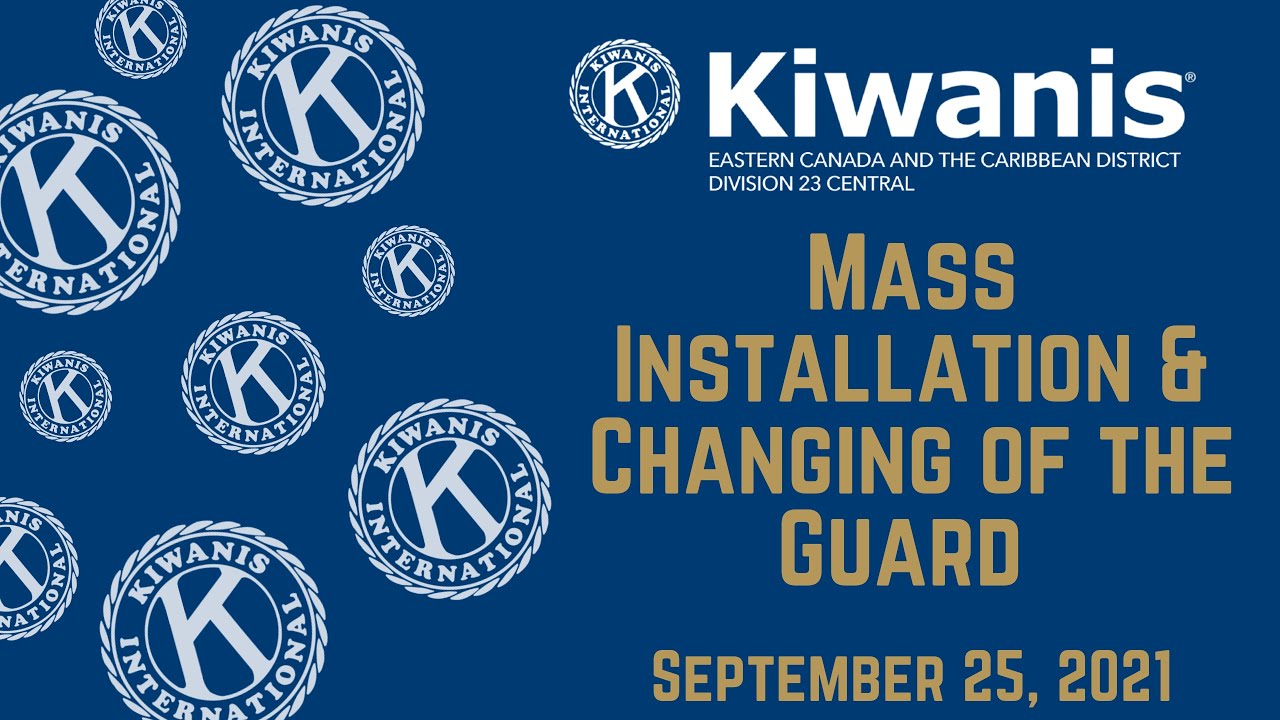 Division 23 Central - Mass Installation & Changing of the Guard - YouTube