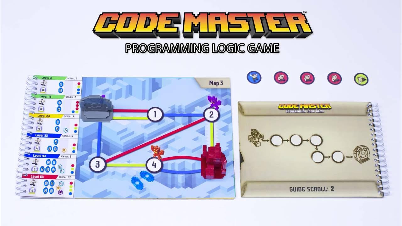 ThinkFun-Code-Master-The-Ultimate-Coding-Board-Game - YouTube