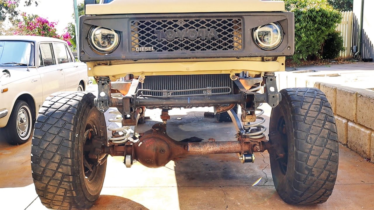 Coil Conversion PT3 - HJ75 Troopy Build (EP22) - YouTube
