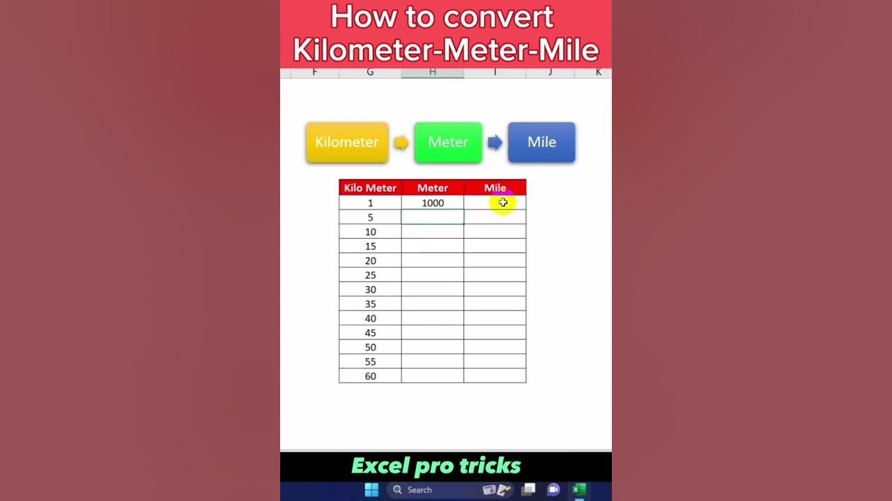How To Convert Kilometers To Meters To Miles shorts YouTube how-to-convert-kilometers-to-meters-to-miles-shorts-youtube