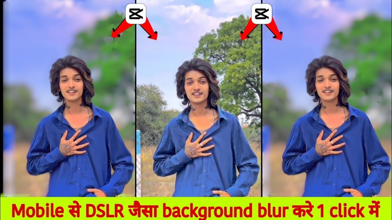 How to Blur Video Background DSLR boken Effect in Android | Video ...
