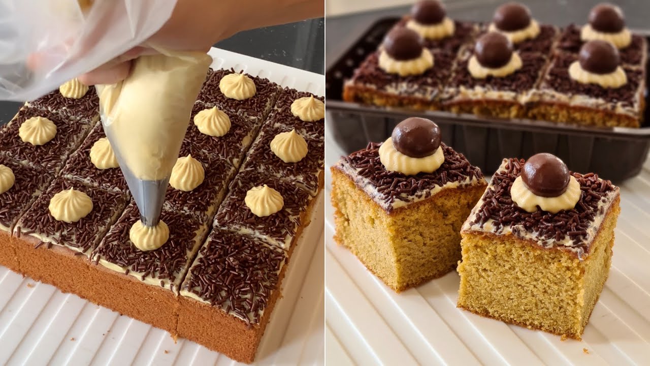 Cara membuat cake potong hias varian mocca. Resep Bolu Mocca lembut 4 ...
