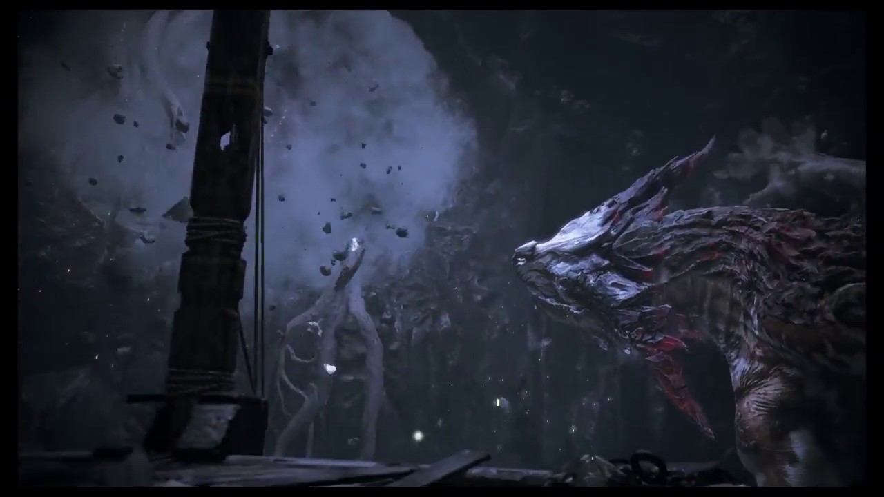 God of War - HREZLYR Dragon Fight Pt 1, Mountain Elevator - YouTube