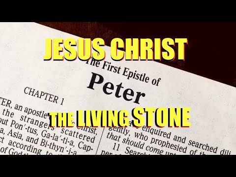 JESUS CHRIST THE LIVING STONE 🪨 - YouTube