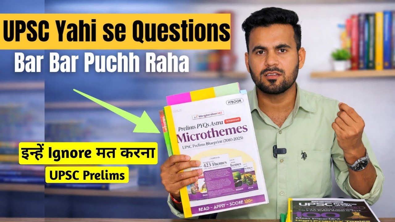 UPSC Prelims Microtheme PYQs (2010-2025) 🔥| Best Pyq Books For UPSC ...