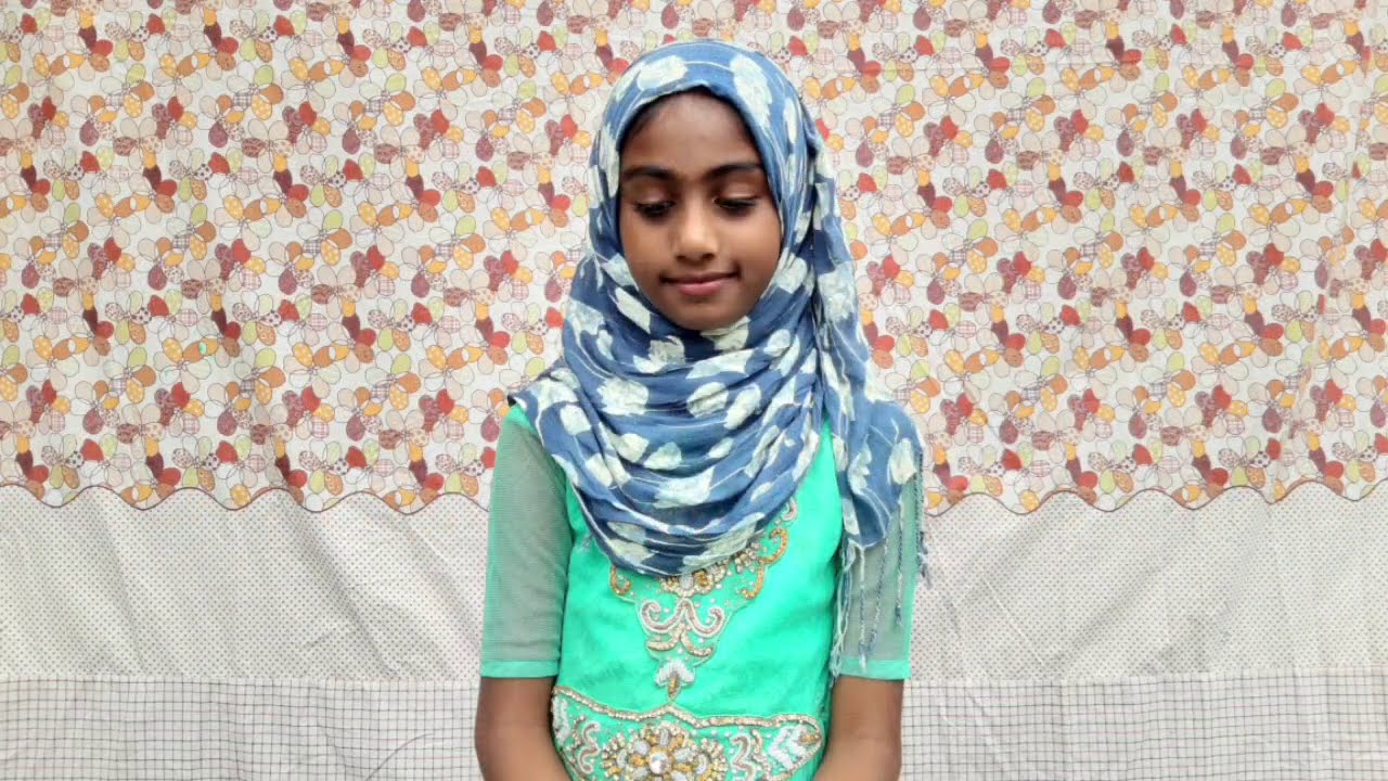 Hannah Raabiah is reciting Surah Ikhlas with Urdu translation Ma Shaa Allah