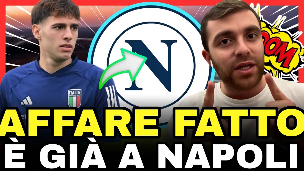 RIVOLUZIONE A NAPOLI! FIRMA STELLARE PER IL NAPOLI! LA CITTÀ ESPLODE DI GIOIA! NAPOLI NEWS - YouTube